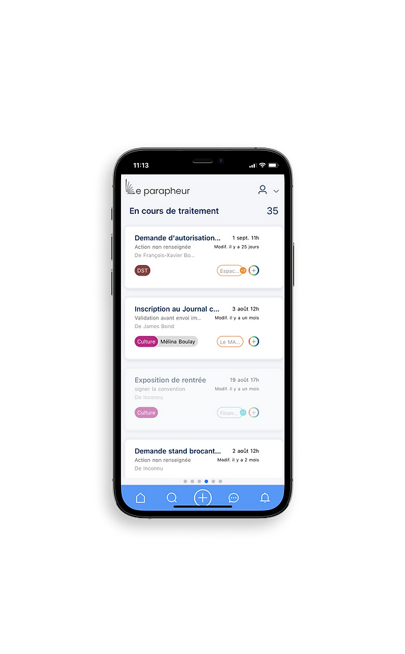 Le Parapheur : outil de gestion de documents en France